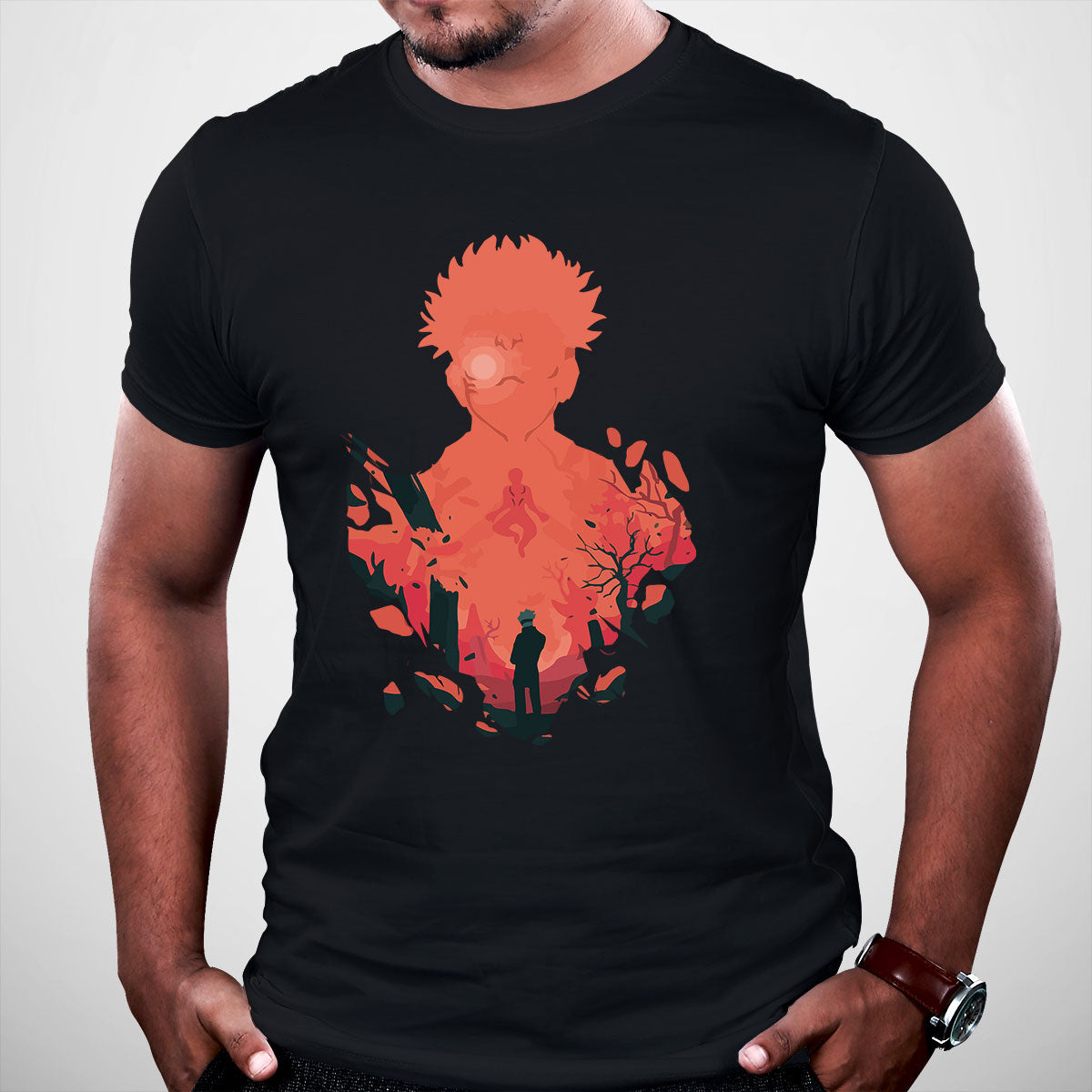Sukuna Abstract Тениска - Jujutsu Kaisen – Liratech.bg